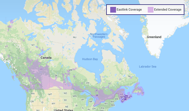 Eastlink 4G & LTE Wireless Network - Nova Scotia and Atlantic Coverage ...